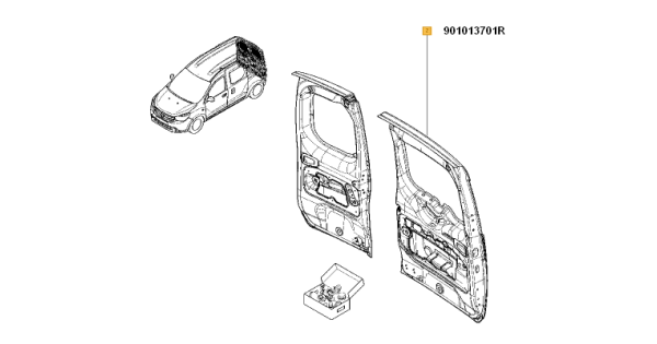 Usa incarcare fara geam stg. Dokker